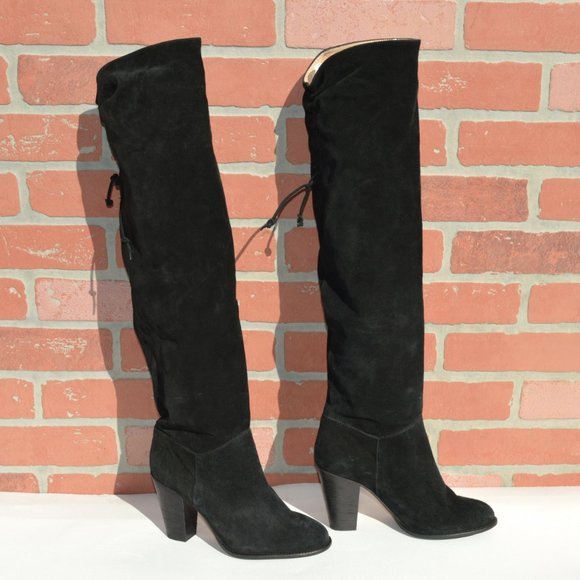 Anthropologie | Shoes | Anthropologie Miss Albright Knee Boots Size 55 ...